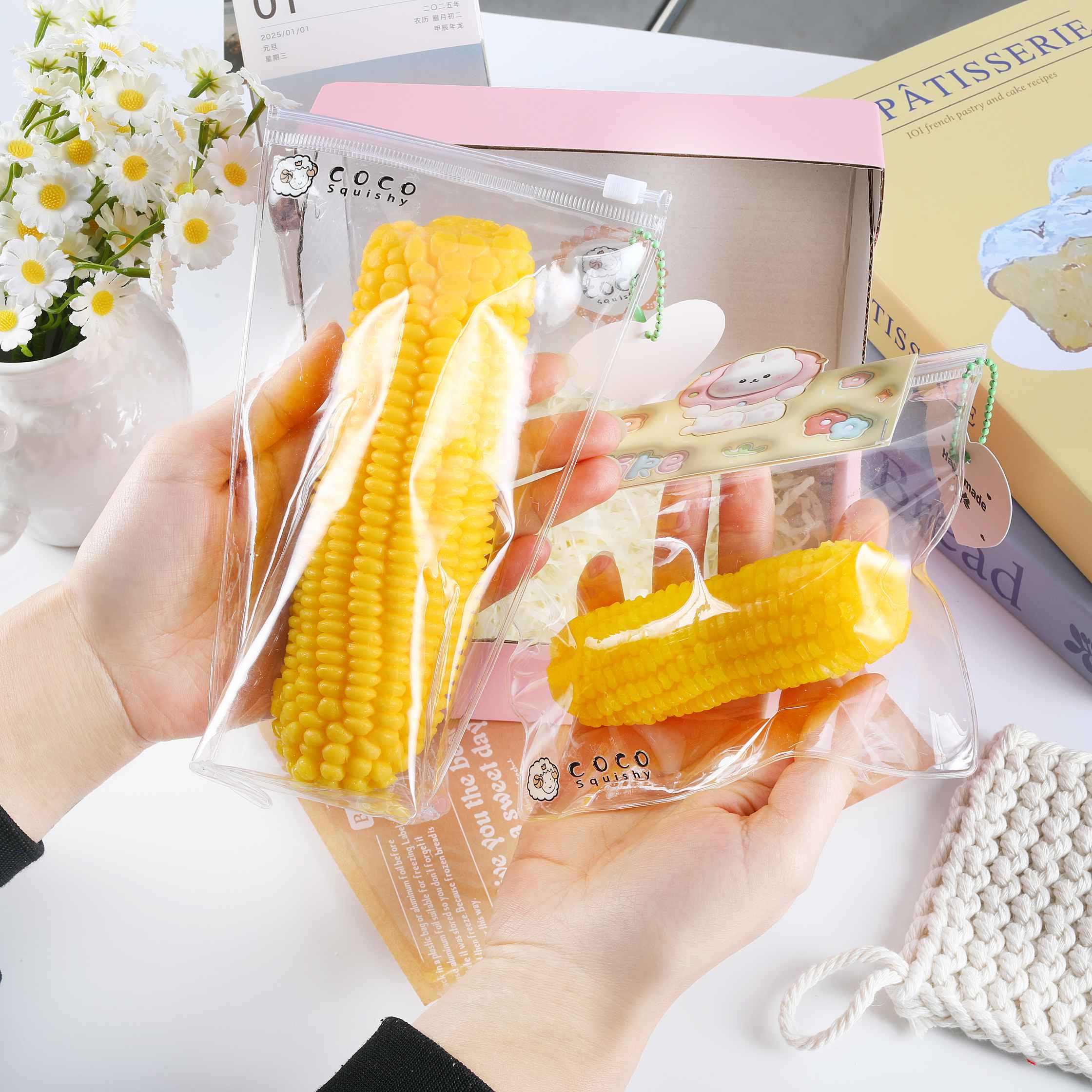 Corn-Shaped Tabaquishy - Handcrafted Silicone Stress Relief Toy | Ador ...